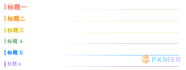 PKMer_Obsidian 样式 - 实时编辑下大纲等级符号居右以及 Border 标题 CSS